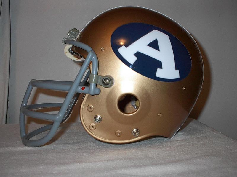 Throwback University Of Akron Helmet