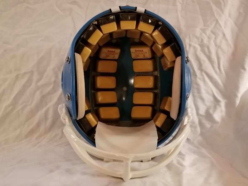 Throwback University Of North Carolina Helmet
