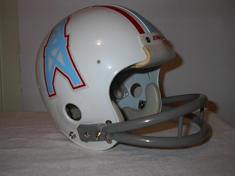 Throwback Houston Oilers Helmet