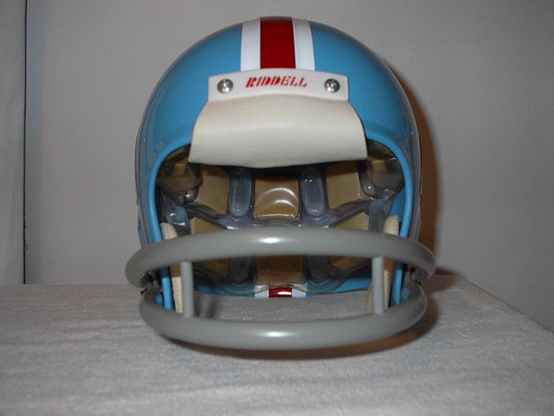 Throwback Houston Oilers Helmet