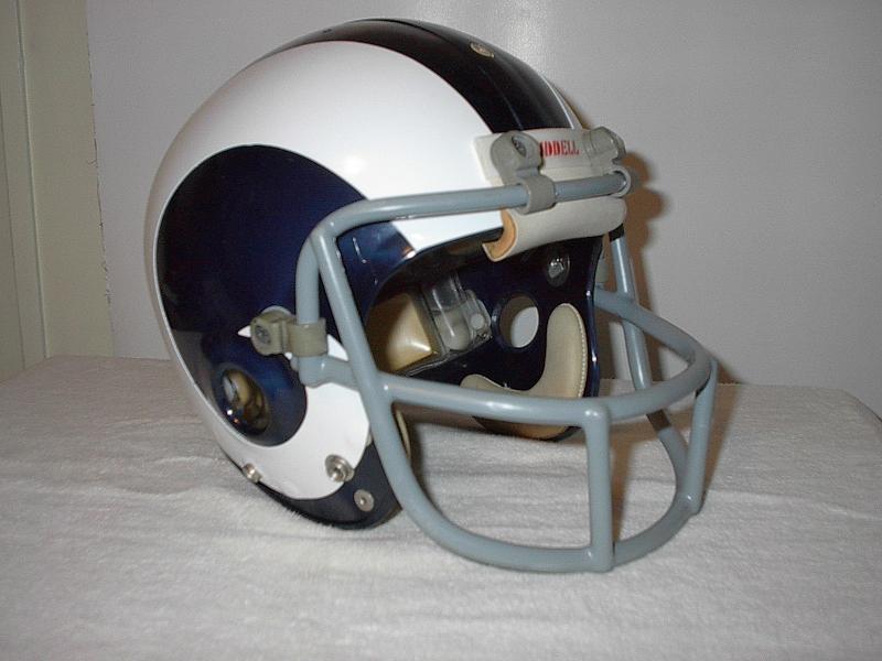 Throwback Los Angeles Rams Helmet